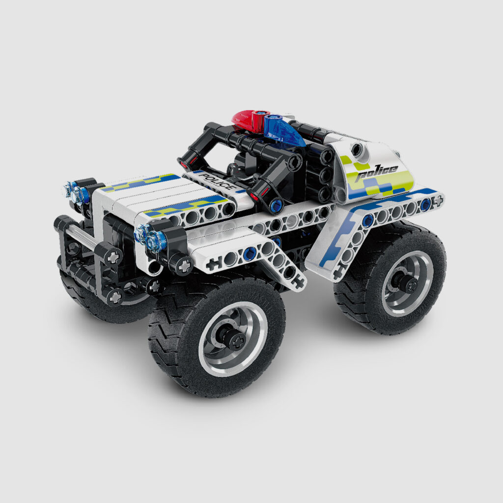Pull Back Police Car - IMMASTERTECH